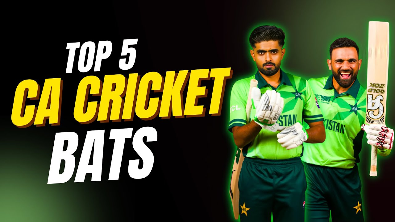 Top 5 CA Bats Every Cricketer Must Try in 2025! - YouTube
