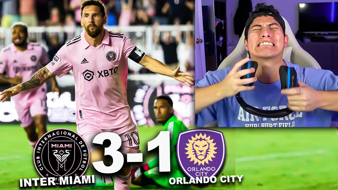 THE REFS HELP MESSI! THIS IS RIGGED! | INTER MIAMI 3-1 ORLANDO CITY ...