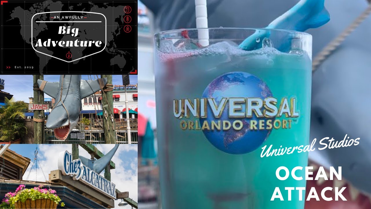 Universal Studios Orlando Resort - Chez Alcatraz, Ocean Attack - YouTube
