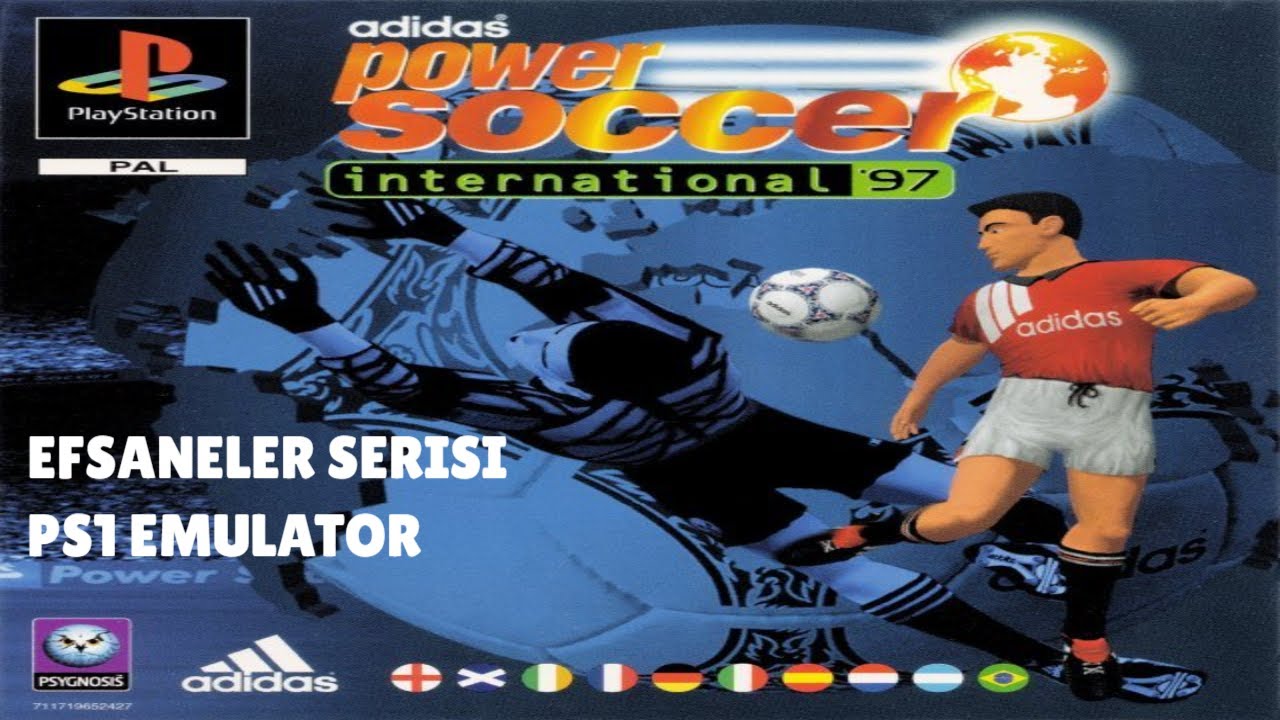EFSANELER SERISI | POWER SOCCER INTERNATIONAL 97 | PS1 EMULATOR - YouTube