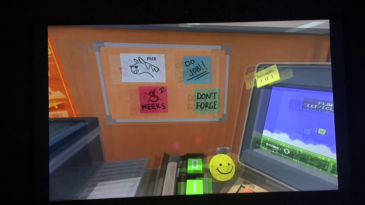 Computer game flappy bot in job simulator - YouTube