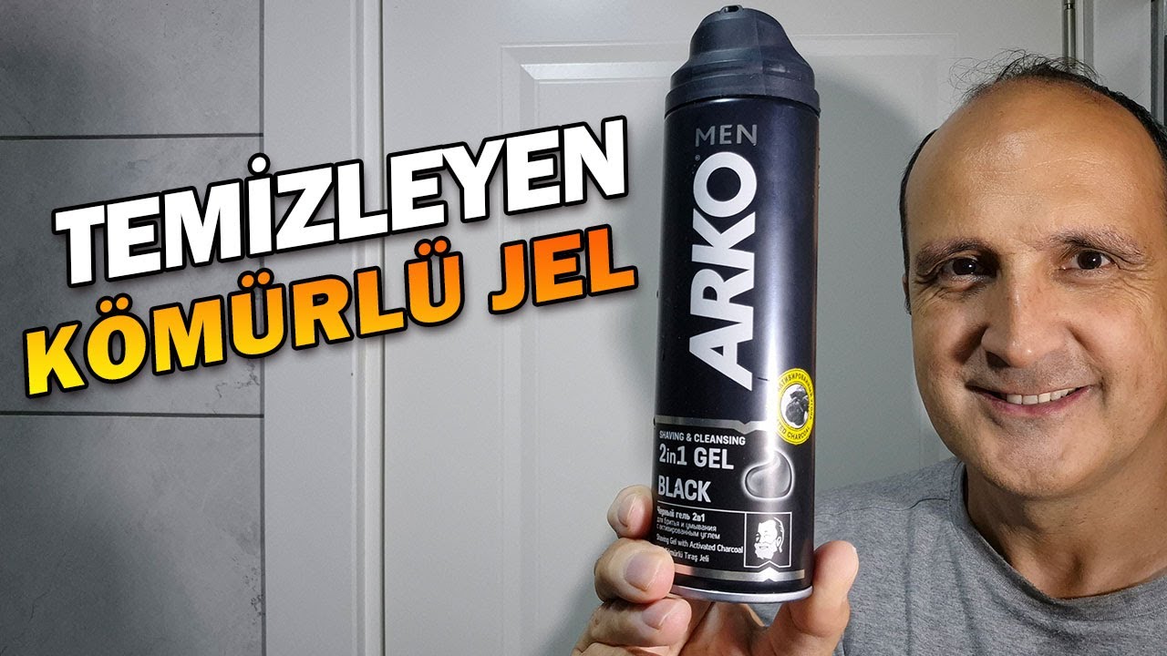 Arko kömürlü Jel: Hem temizliyor hem tıraş ediyor - YouTube