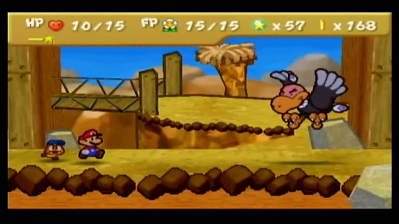 Paper Mario - Buzzar - YouTube