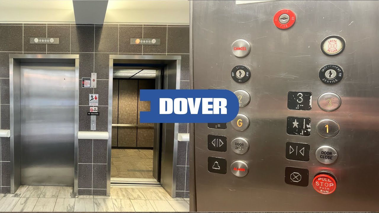 Epic Motors! RARE DOVER Traditional VR Hydraulic Elevators | Signature ...