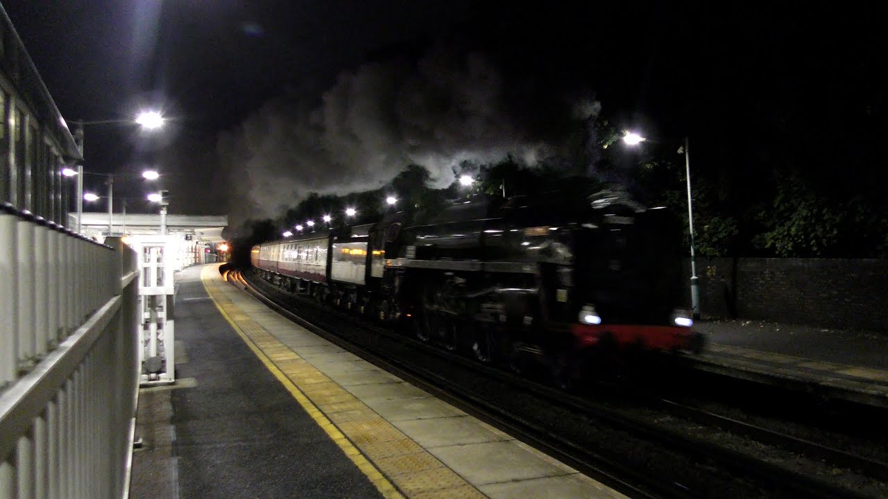 70000 Britannia The Sunset Steam Express Selhurst 09/08/23 - YouTube