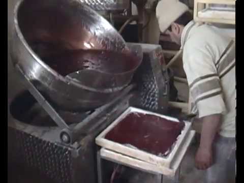 GÜMÜŞ Lokum Pişirme Makinesi / Turkish Delight (Loukoumi) Cooking ...