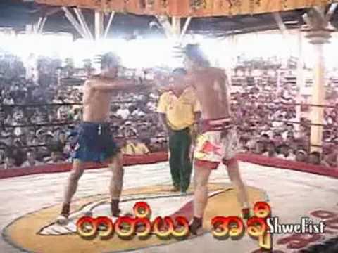 Myanmar Lethwei kickboxing, Poe K vs. Tun Tun, part 2 of 2 - YouTube