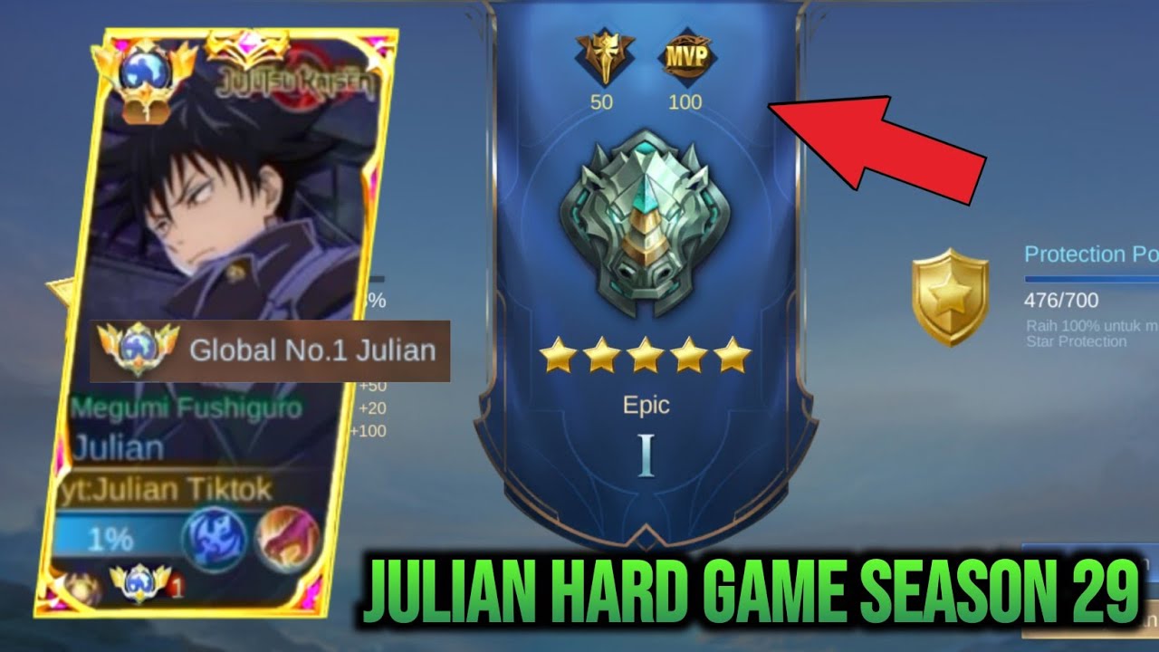 MY FIRST HARD GAME JULIAN SEASON 29! JULIAN VS PRO MARTIS(who win ...