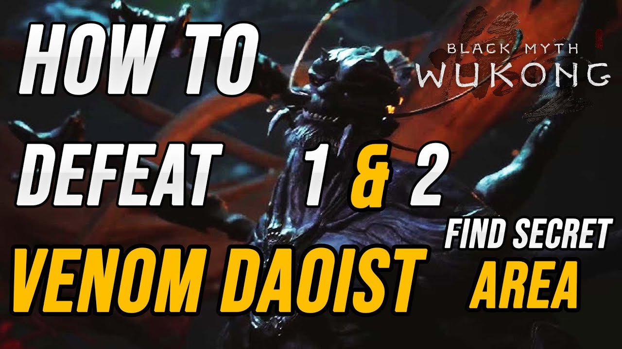 How to BEAT VENOM DAOIST EASY!! | How To Find Secret Area!! - YouTube