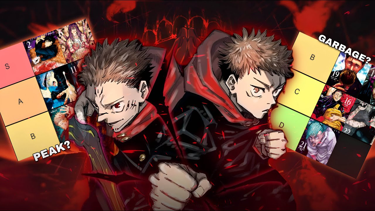 Every Jujutsu Kaisen Volume Cover Ranked - YouTube