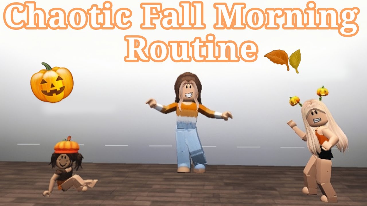 Our Chaotic Fall Morning Routine *With Voice* - YouTube