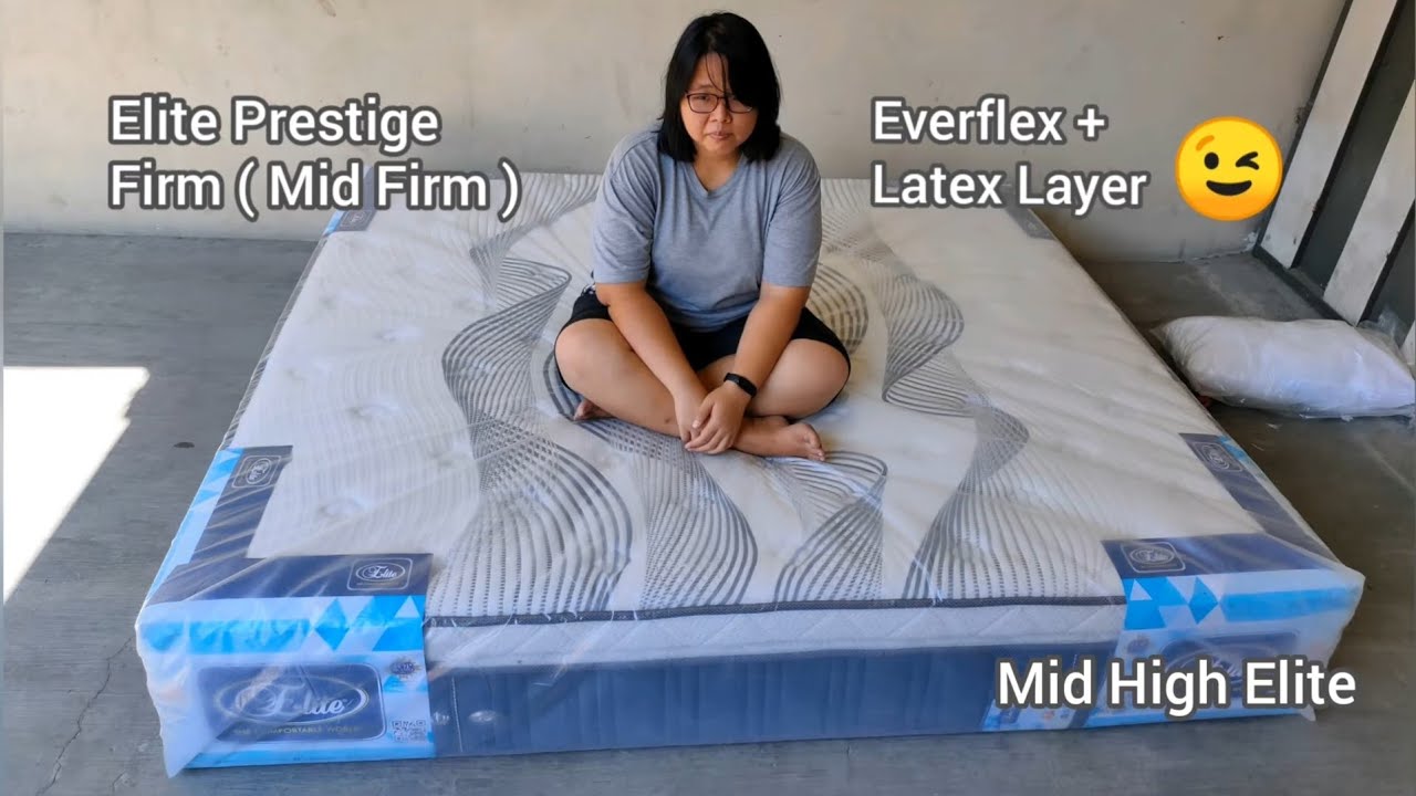 Elite Prestige test review Kasur Spring Bed Medium Firm fresh latex ...