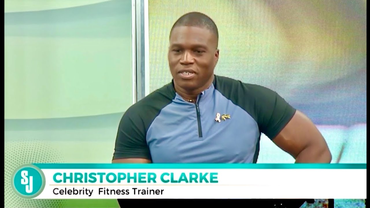 CHRISTOPHER CLARKE, CELEBRITY TRAINER, 1-on-1 INTERVIEW ON THE MORNING ...