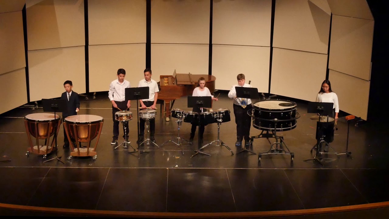 CHRISTENSEN MIDDLE SCHOOL PERCUSSION ENSEMBLE 2020 - YouTube