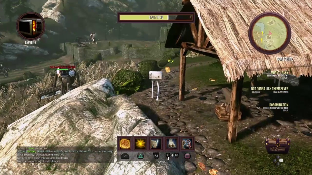 Goat Sim MMO: Snail goat - YouTube