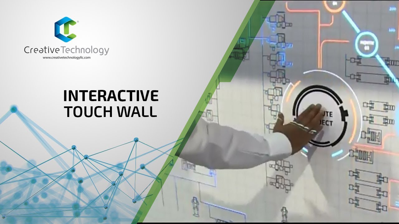 Interactive Touch Wall - YouTube