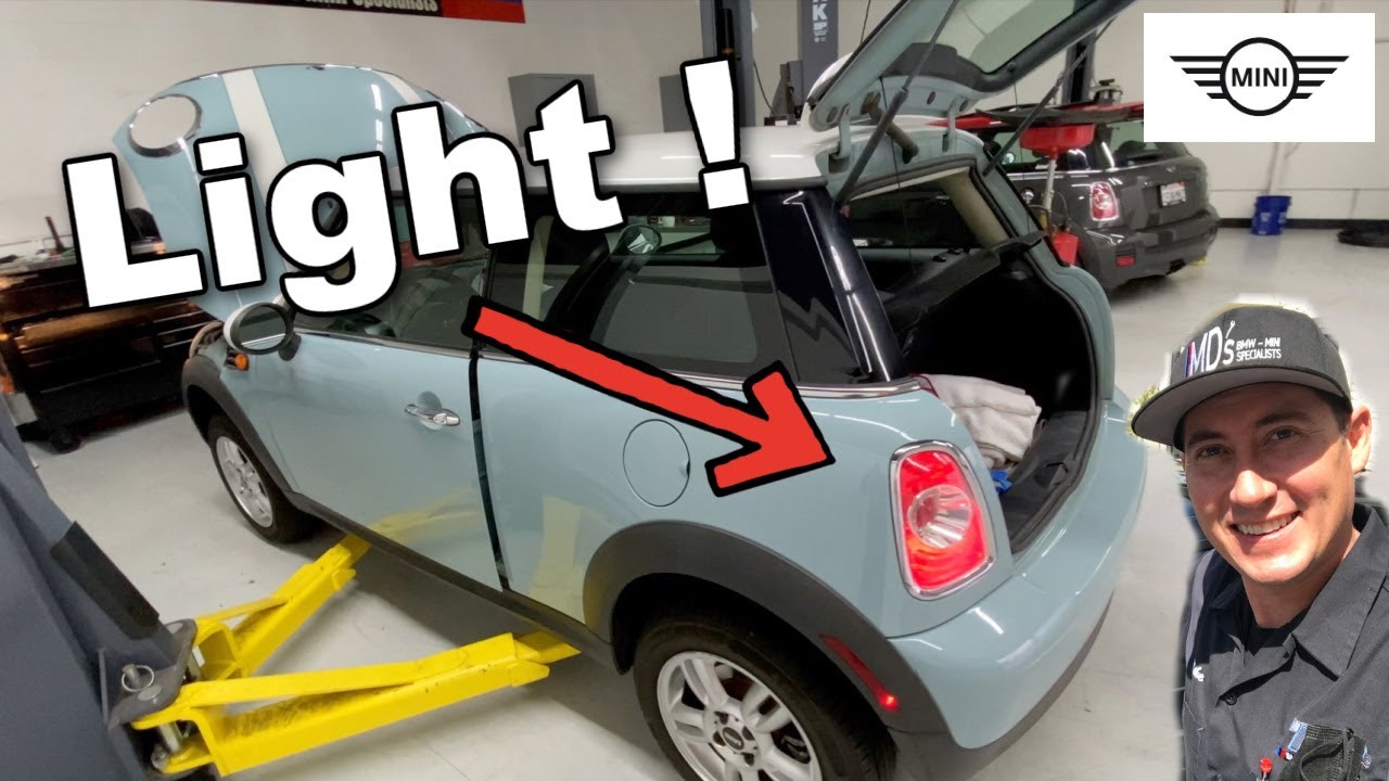Replacing Tail Light - MINI Cooper - YouTube