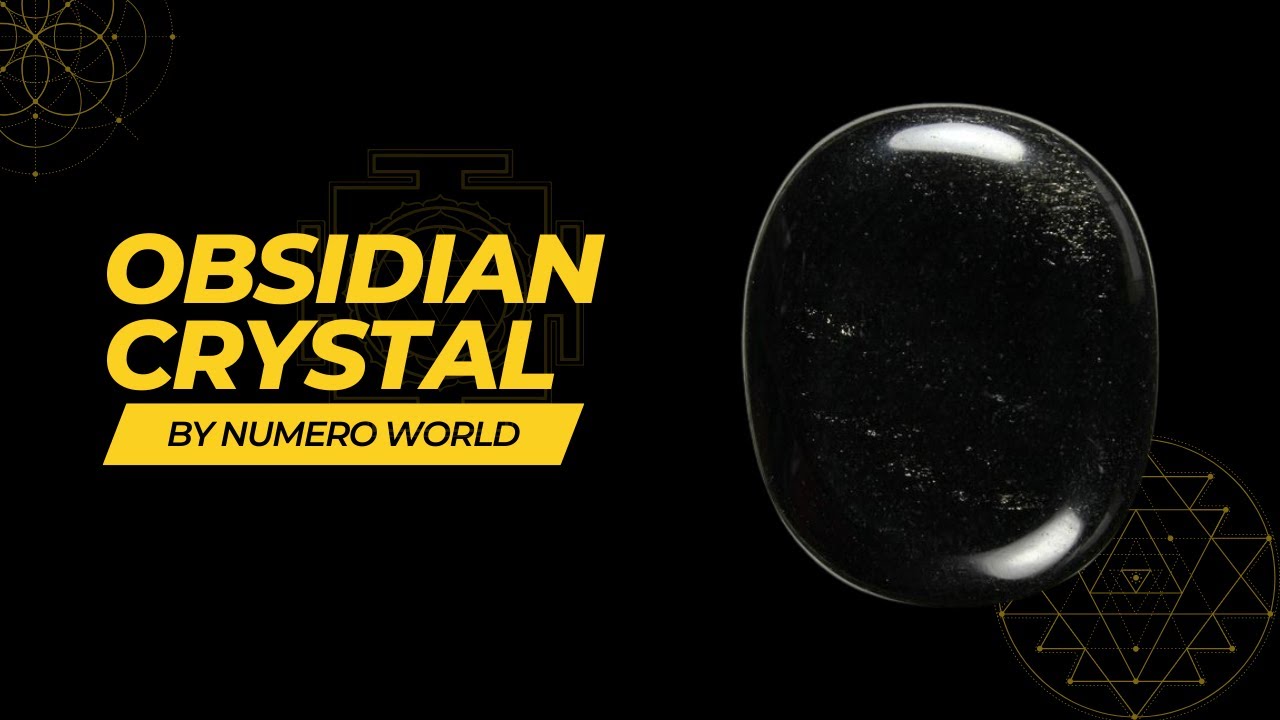 Obsidian | Healing Properties and Uses | All about Obsidian #crystals # ...