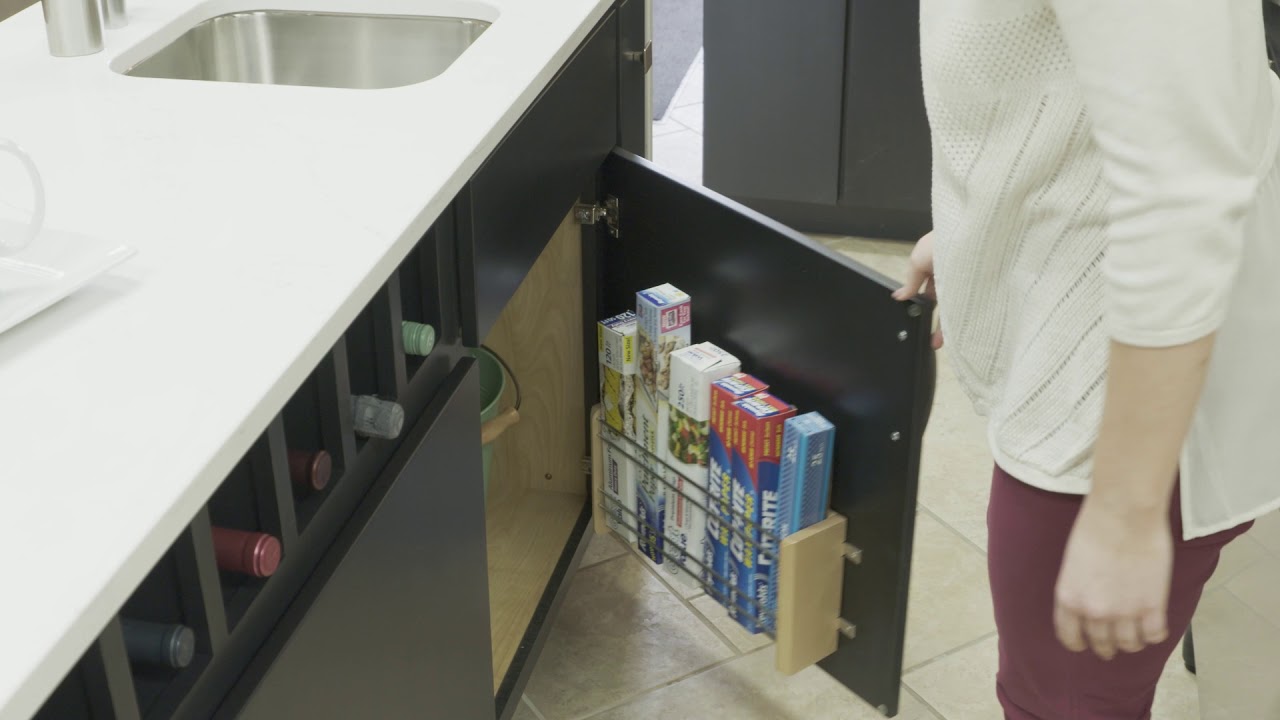 Aluminum Foil Rack Holder from StarMark Cabinetry - YouTube