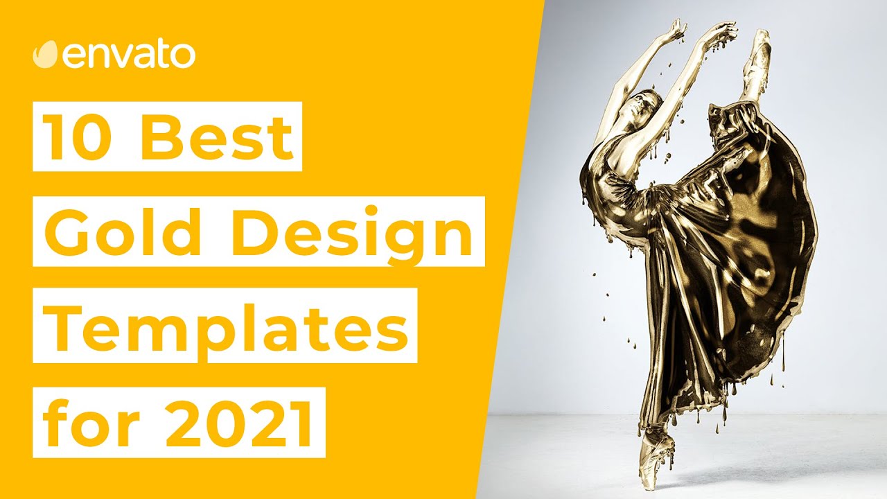 10 Best Gold Design Templates [2021] - YouTube