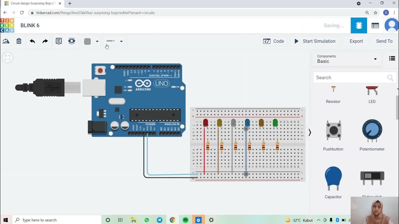 Tinkercad Simulasi Lampu Led Menggunakan Arduino Uno Xxx Porn Sex Pics
