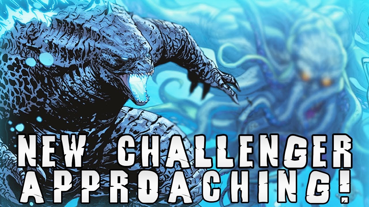 Godzilla Attacks Atlantis | Justice League vs. #Godzilla vs. Kong Issue ...