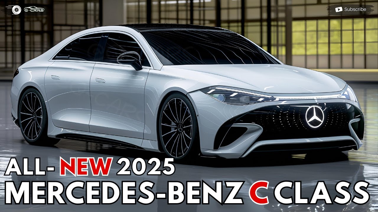 2025 Mercedes-Benz C Class Unveiled - Most Luxurious Midsize Sedan ...