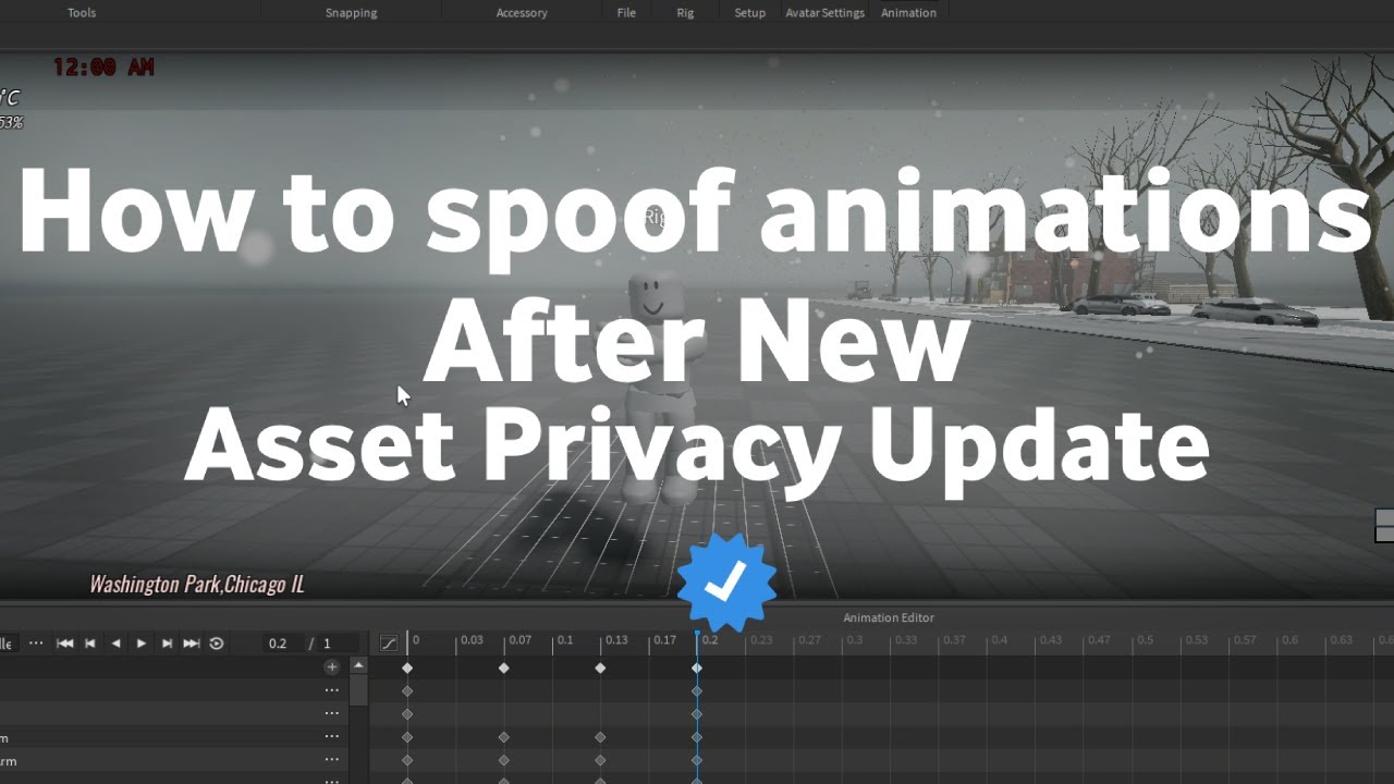 How To Spoof Animations After Asset Privacy Update Roblox 2025 - YouTube