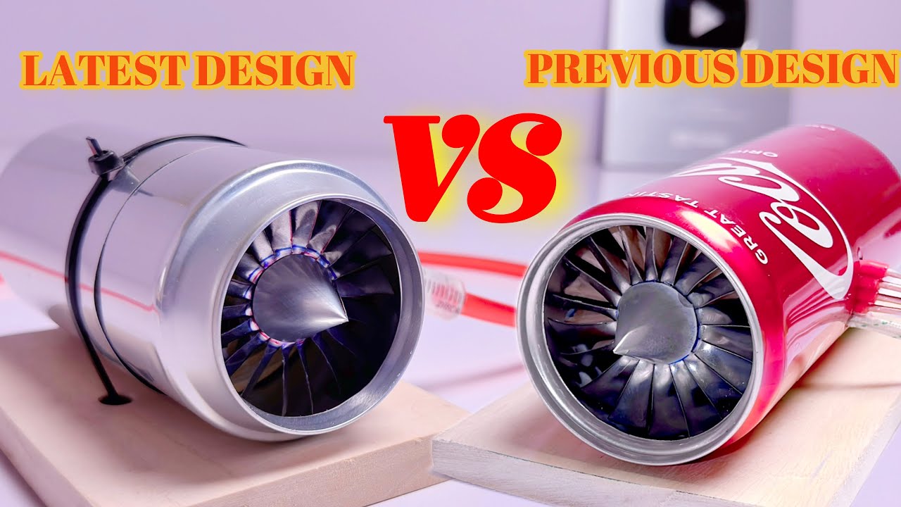 Axial vs Centrifugal Jet Engines – Soda Can Jet Engines Turbo Battle ...