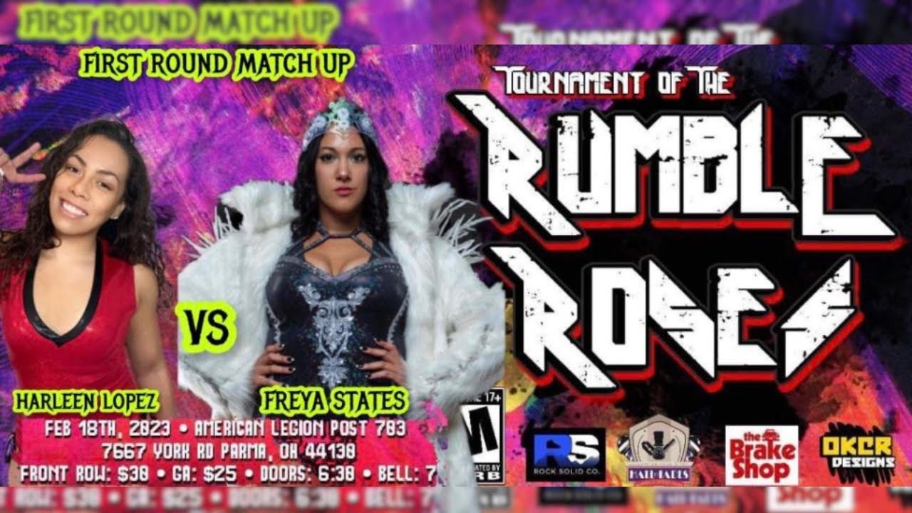 Freya "The Slaya" States Vs. Harleen Lopez - Febuary 18th, 2023: RSW ...