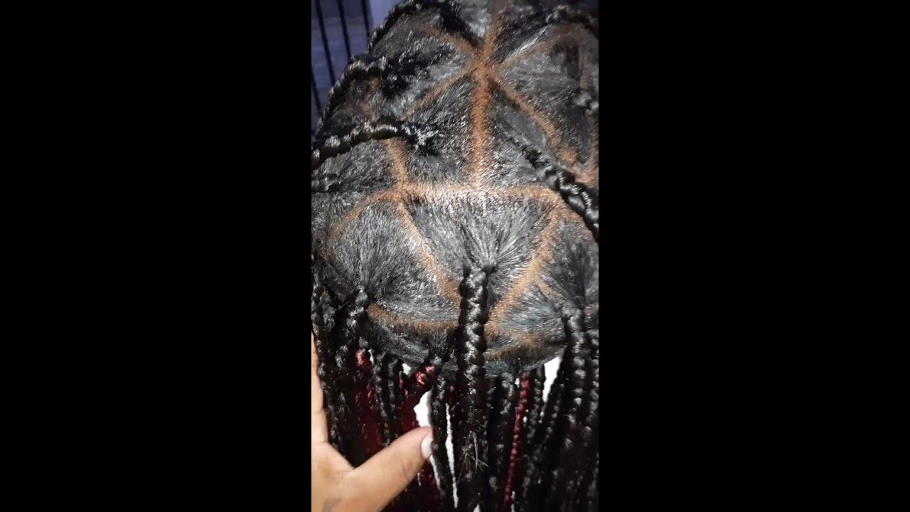 How I Do Knotless Braids using Expression Braids - YouTube