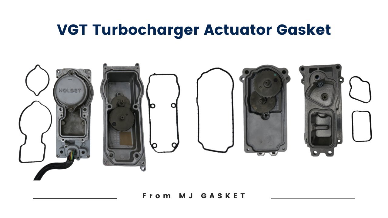 VGT Turbocharger Actuator Gasket - MJ GASKET - YouTube