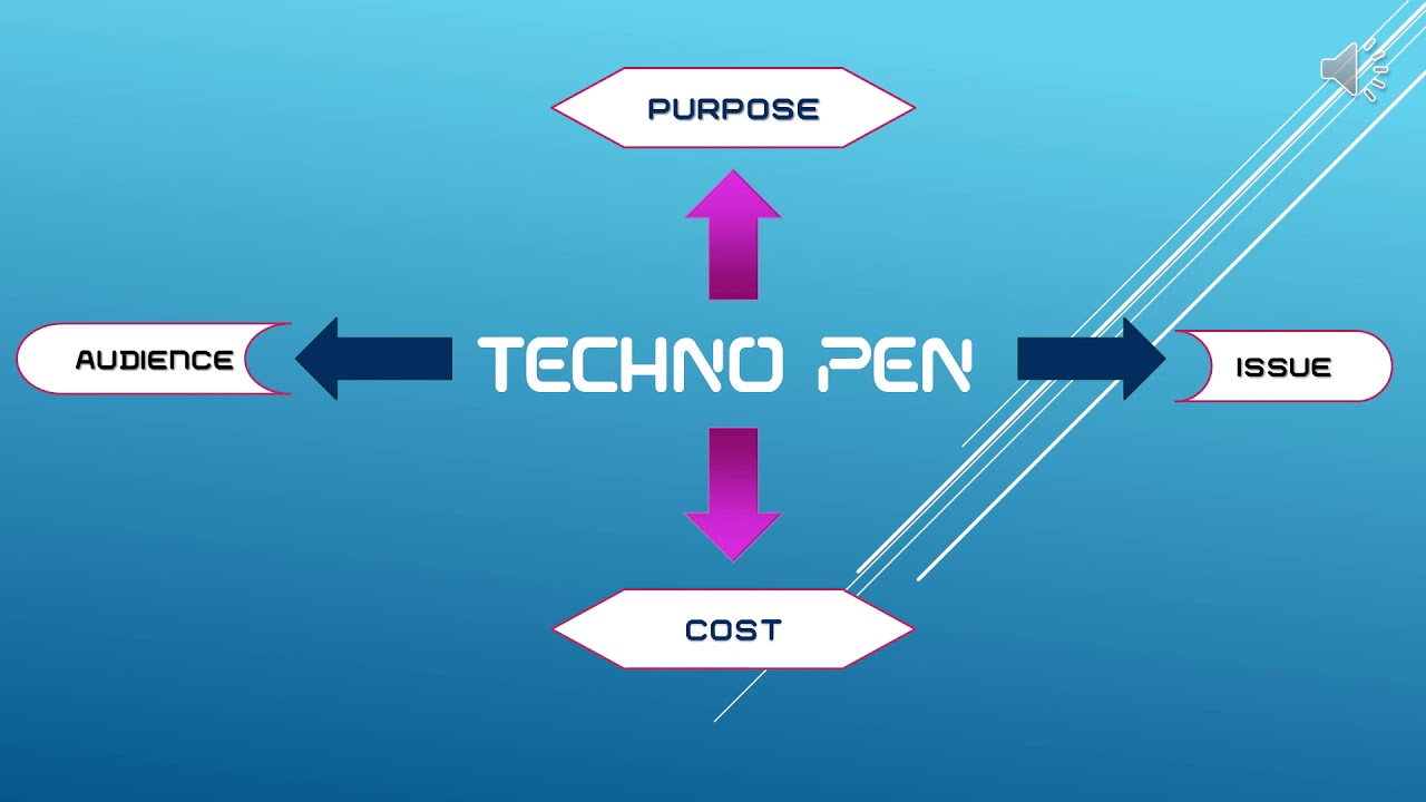 TECHNO PEN PITCH 1 - YouTube