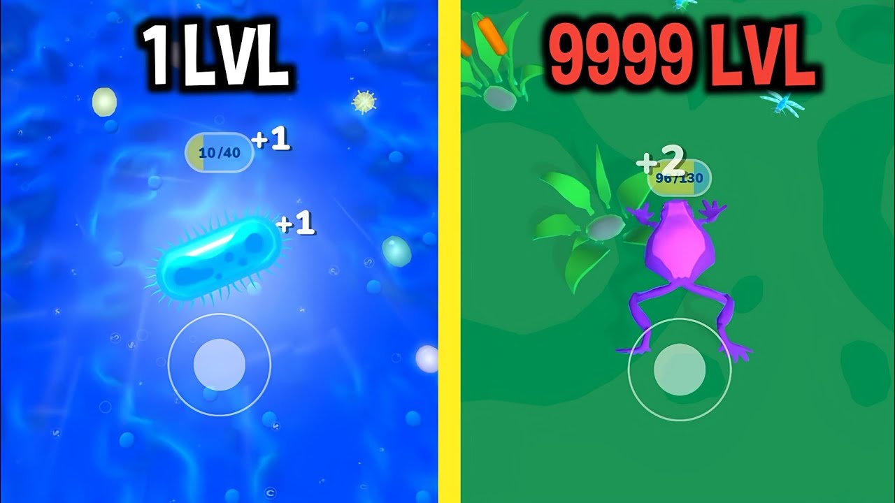 MAX LEVEL in Evolution Merge - Eat And Grow Gameplay - YouTube