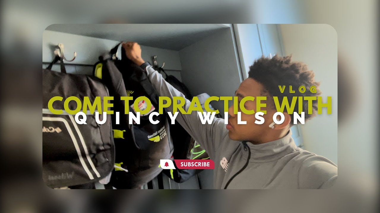 Come to Practice With Me [Vlog] - Quincy Wilson - YouTube