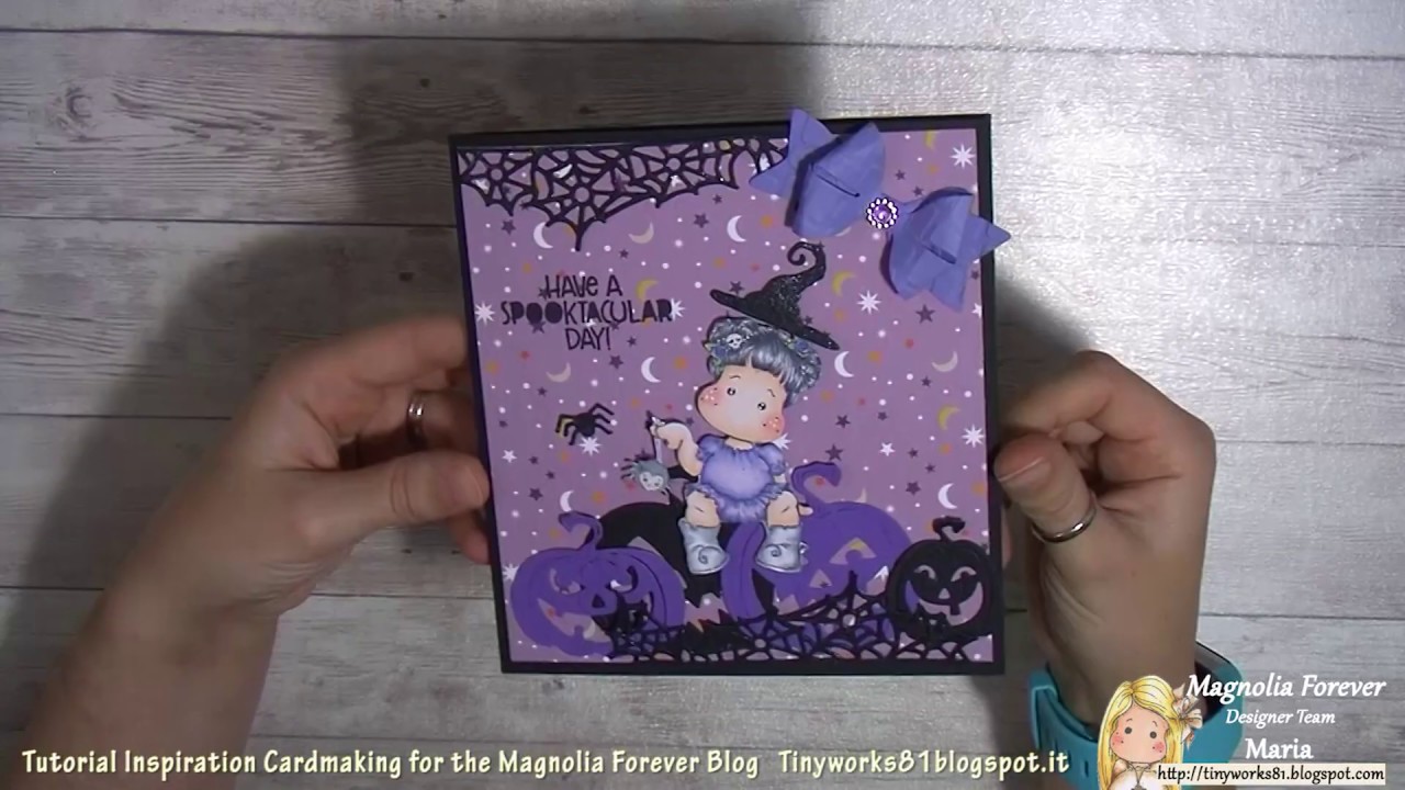 Tutorial Step by Step Card Halloween - YouTube