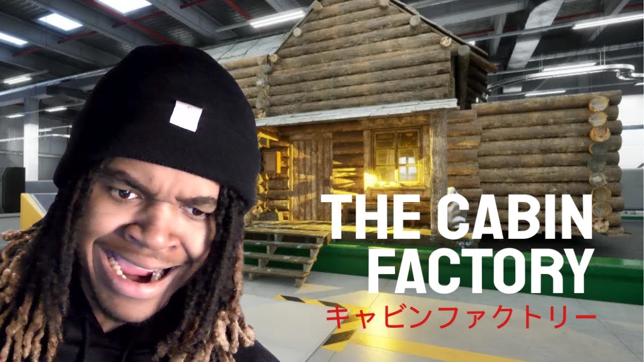 This Log Cabin Game Is TERRIFYING | The Cabin Factory - YouTube