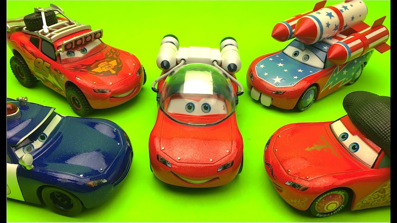 Disney Cars McQueen O Rama Rally Mater Astronaut Mcqueen Rockets at ...