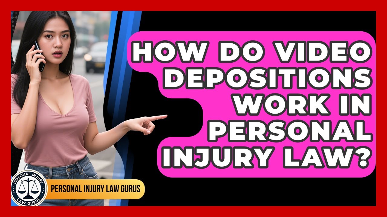 How Do Video Depositions Work In Personal Injury Law? - Personal Injury ...