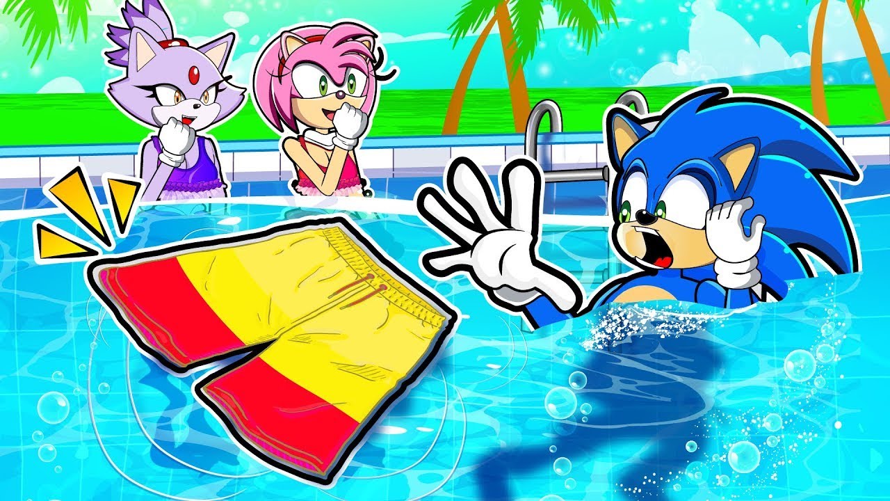 Swimming Pool Party Fail Embarrassing Moments at The Pool Sonic the ...