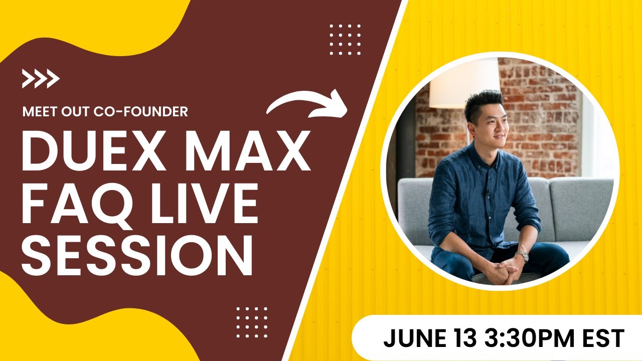 DUEX Max FAQ - YouTube