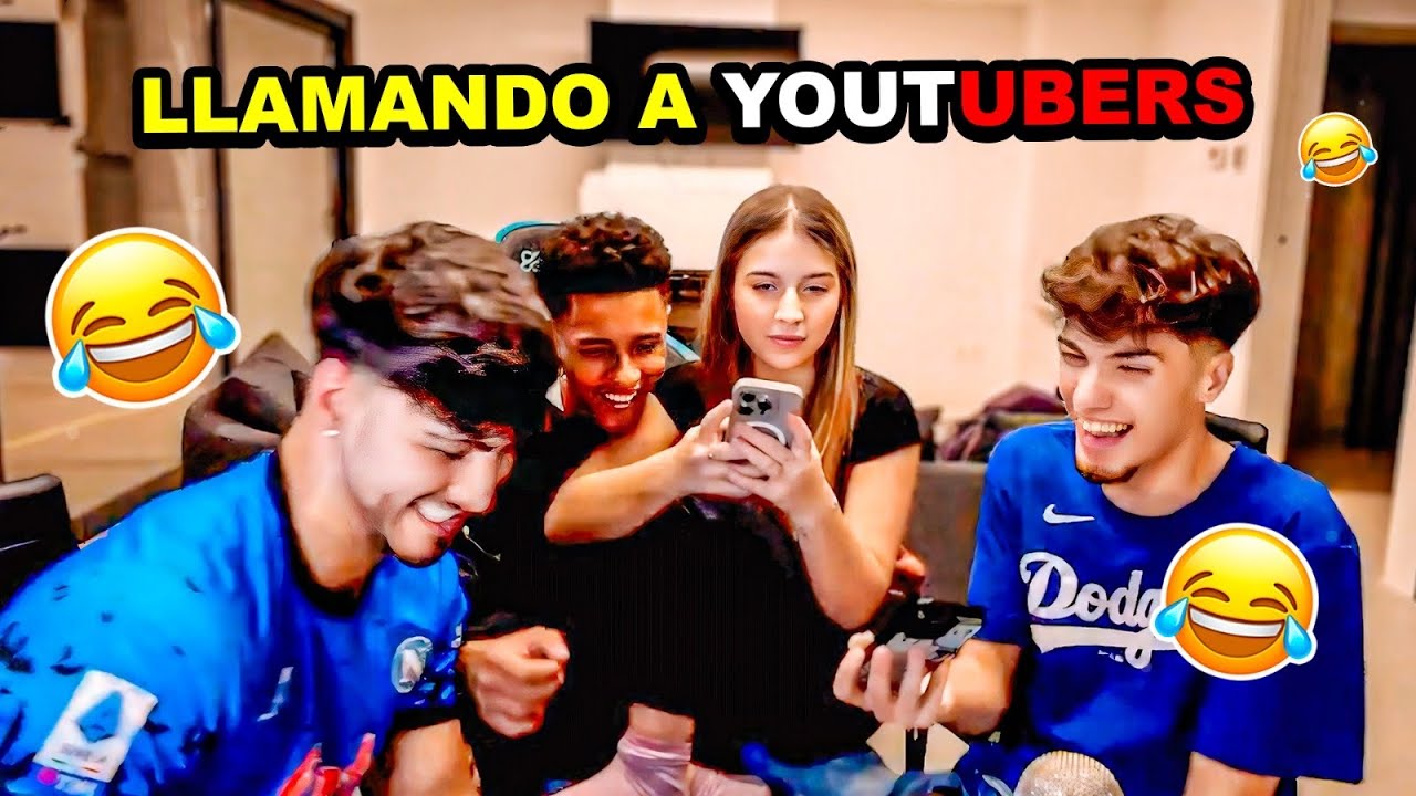 Bromas Telefónicas a Youtubers en Directo! ft. Javi Nogales, Belligoal ...