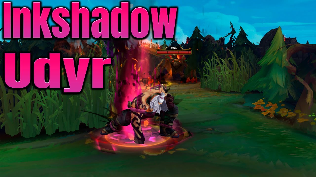 Inkshadow Udyr Skin - Udyr Tinta Sombría skin Preview | League of ...