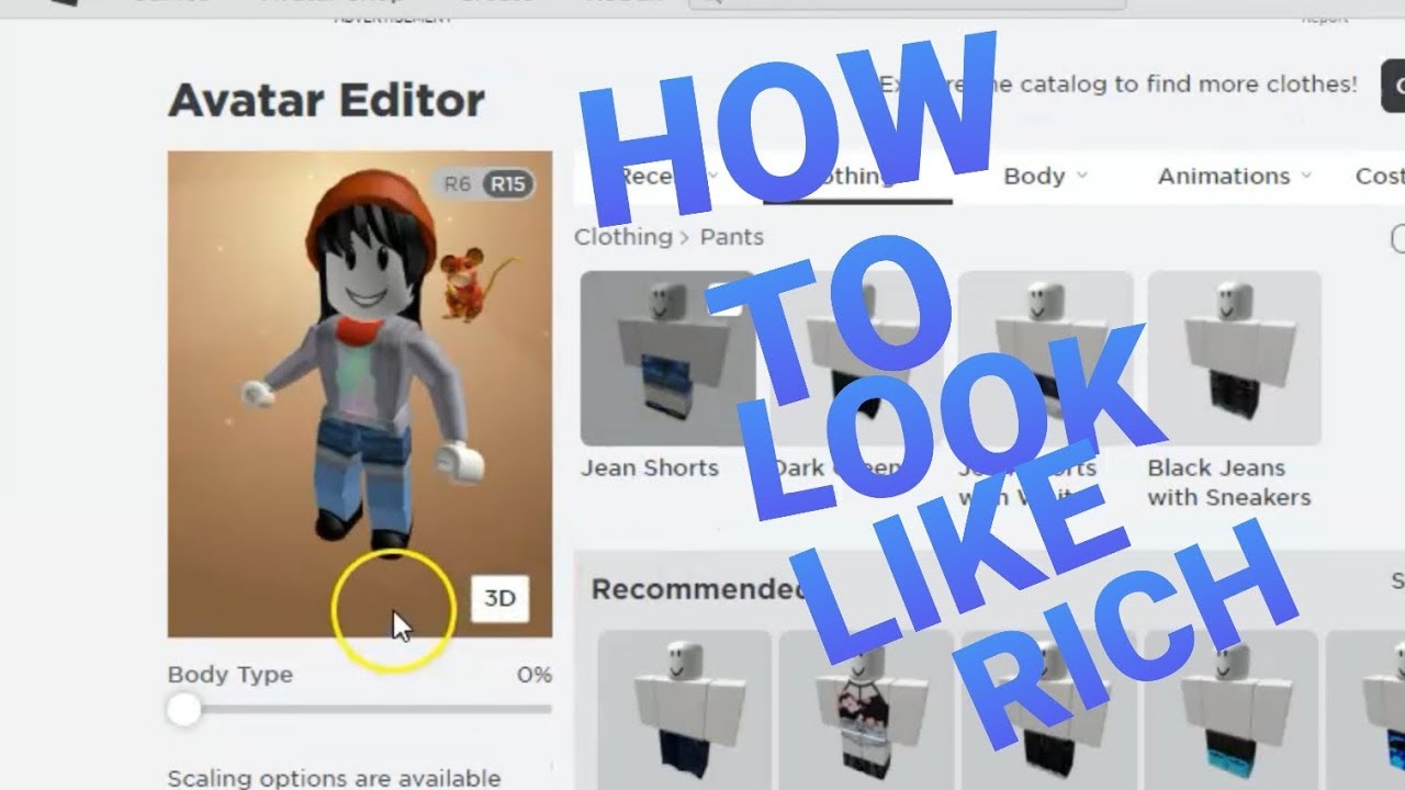 *ROBLOX* HOW TO LOOK LIKE RICH WITH NO ROBUX + WORKING PROMOCODES(2020 ...