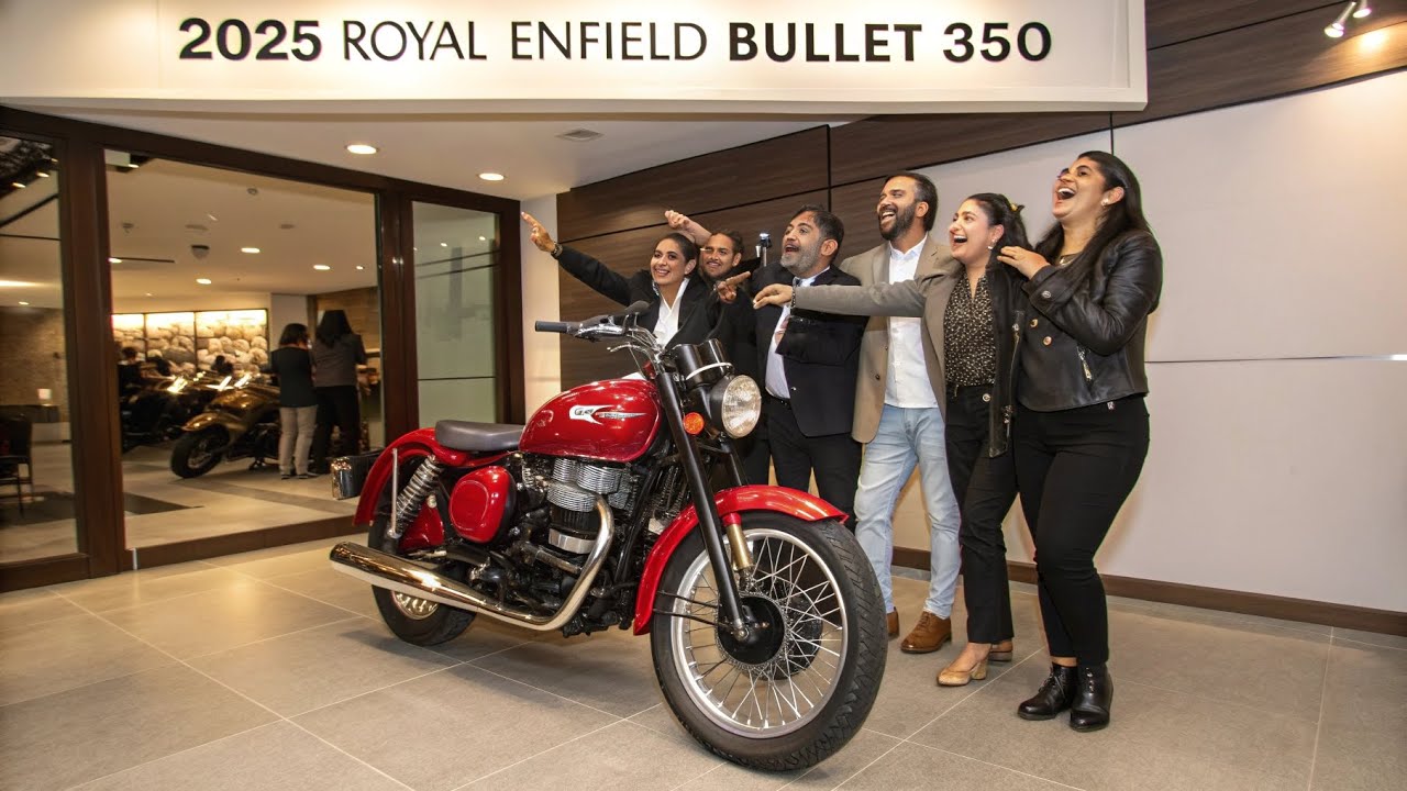 This is Not Red! 😱 New 2025 Royal Enfield Bullet 350 finally launched ...