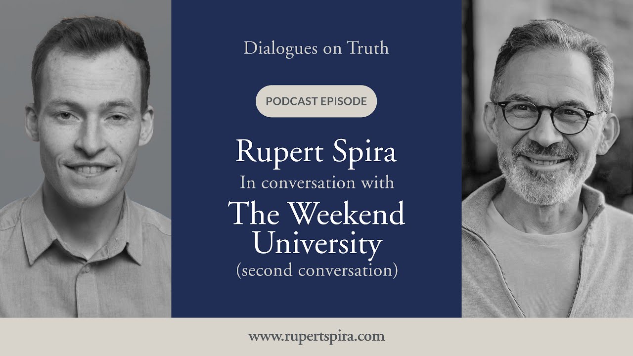 The Direct Path to Ending Suffering | Rupert Spira with The Weekend ...