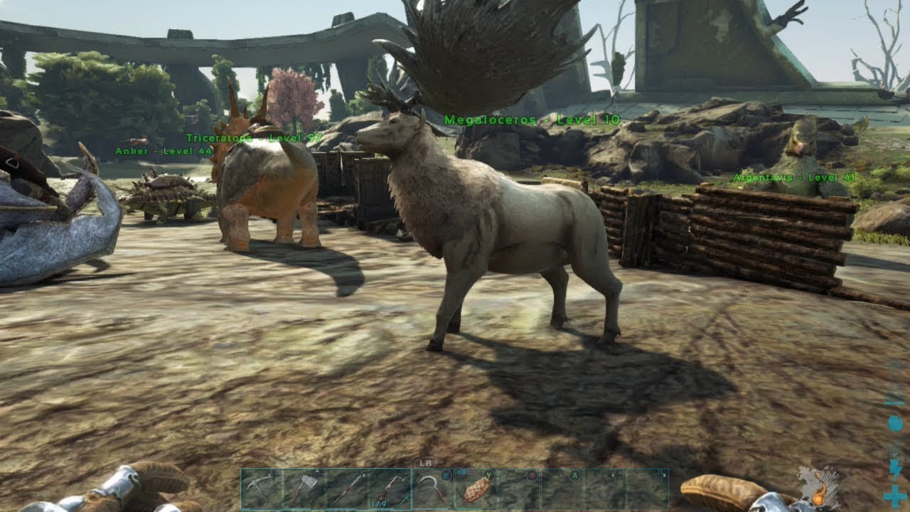 ARK Survival Evolved Extiction#20 Megaloceros zähmen Let's Play Deutsch ...