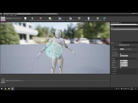 Unreal Engine Wtyczka - Mesh Morpher - YouTube