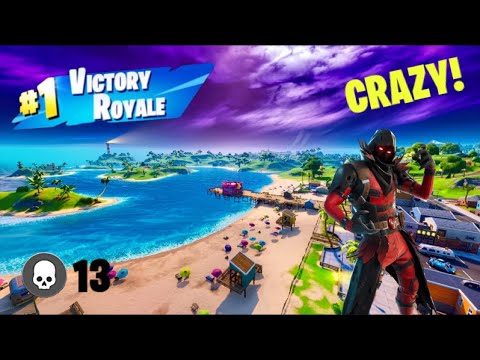 FORTNITE *CRAZY* RAVENPOOL SOLO WIN - YouTube