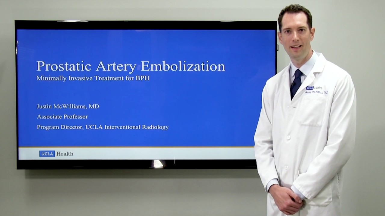 Prostatic artery embolization: A non-surgical treatment for enlarged ...